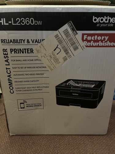 Brother HL-L2360DW Laserjet Laser Printer Monochrome Wireless | eBay