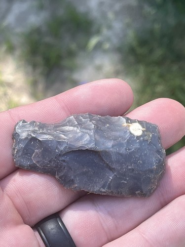 UNIFACE HAFTED SCRAPER ARROWHEAD TENNESSEE AUTHENTIC NATIVE AMERICAN ...