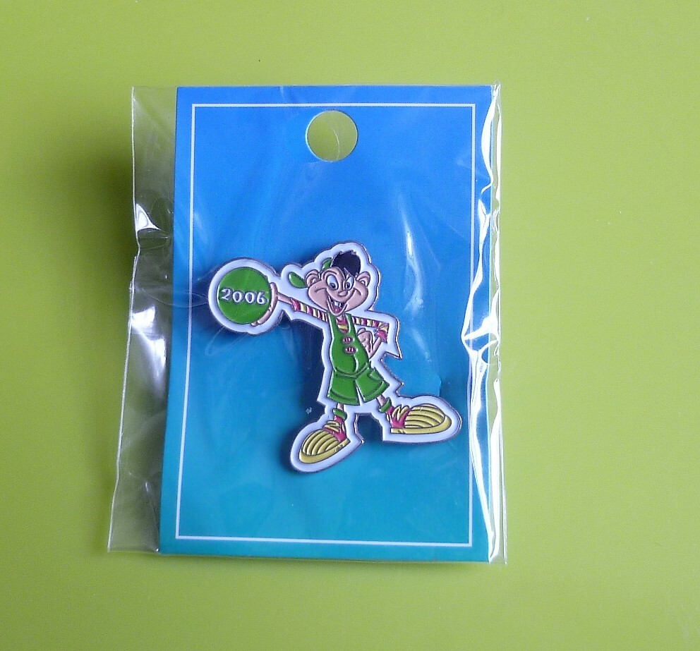 Haven Holiday DJ Ned 2006 stud pin badge charity | eBay