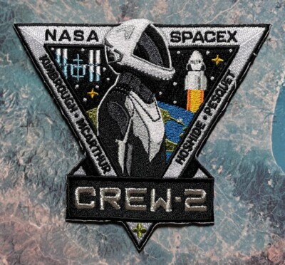 CREW-2 SPACEX SPACE-X PATCH🚀 | eBay