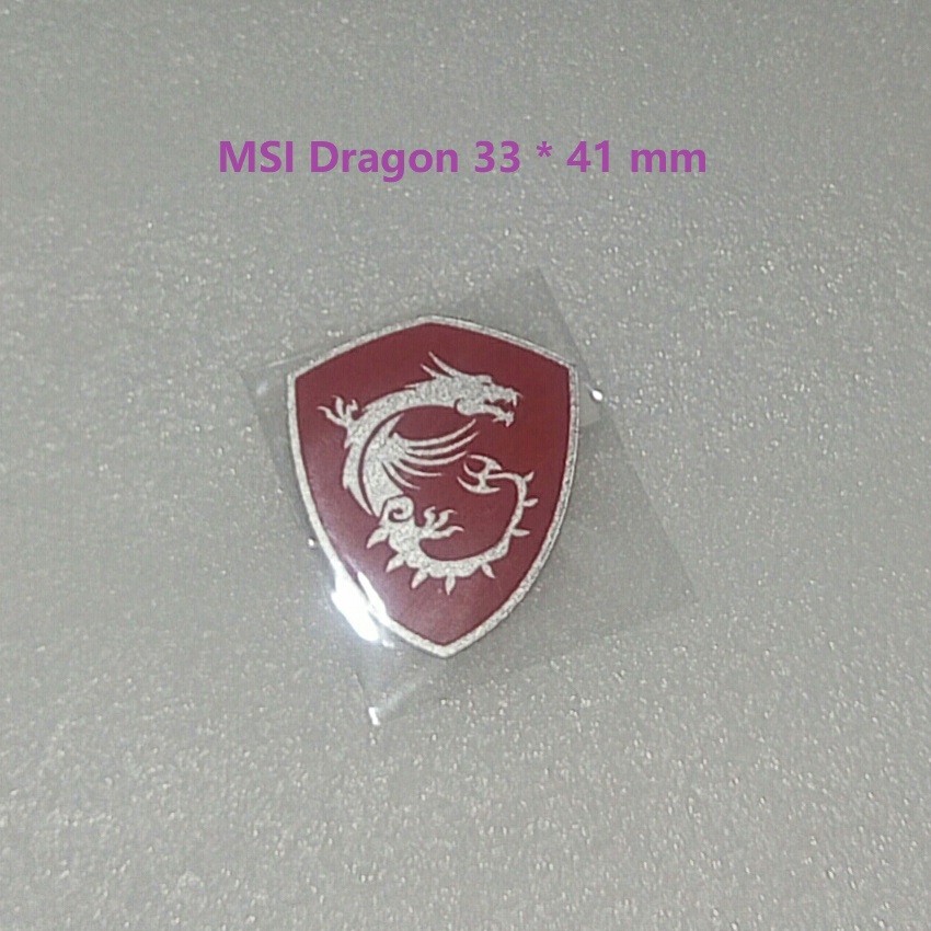 MSI Dragon Logo / Heatsink Deco / Battery Stickers / MAG for PC Tower ...