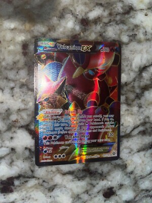 Volcanion EX Pokémon Card Perfect Condition 2016 | eBay