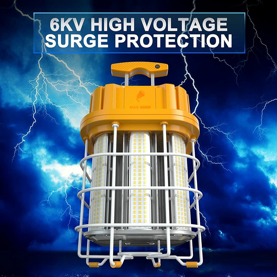 100W LED Temporary Work Light（Max Link 600W）Linkable Construction ...