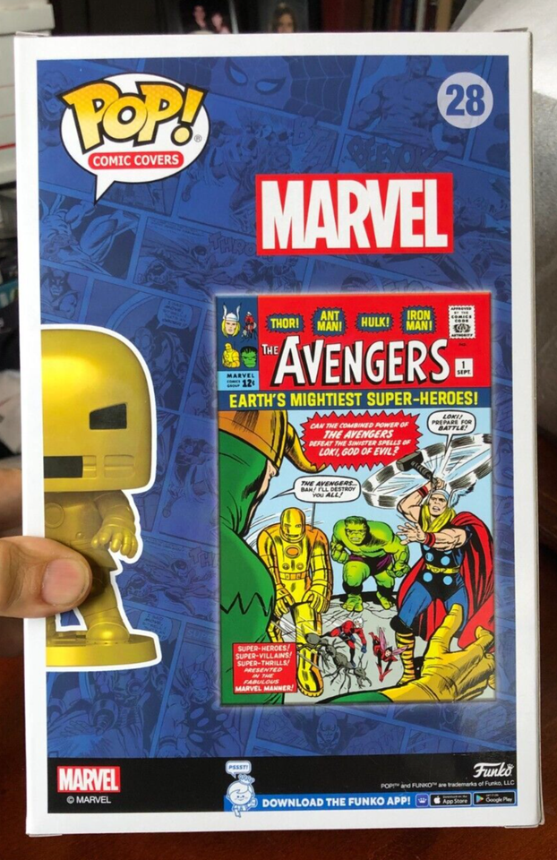 Iron Man Funko Pop Comic Covers 28 - Target Exclusive 889698741330| eBay