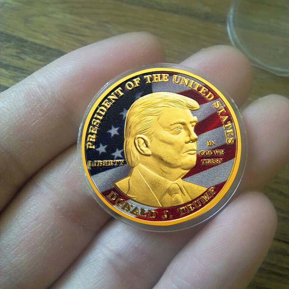 2025 President Donald Trump Commemorative Coin Take America Back Metal ...
