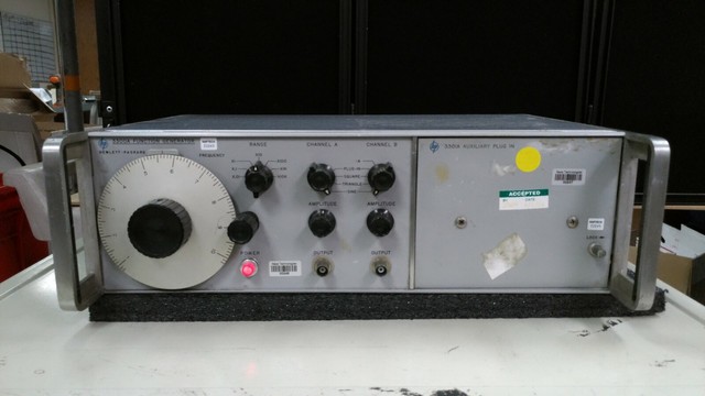 HP 3300A Function Generator With 3301a Plug in Module for sale online | eBay