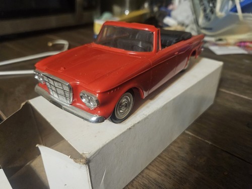 1962 JOHAN STUDEBAKER LARK 2 DOOR CONVERTIBLE DEALER PROMO MODEL CAR | eBay