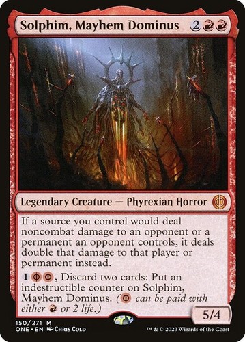 2023 MTG Magic Phyrexia: All Will Be One 150/271 Solphim, Mayhem ...