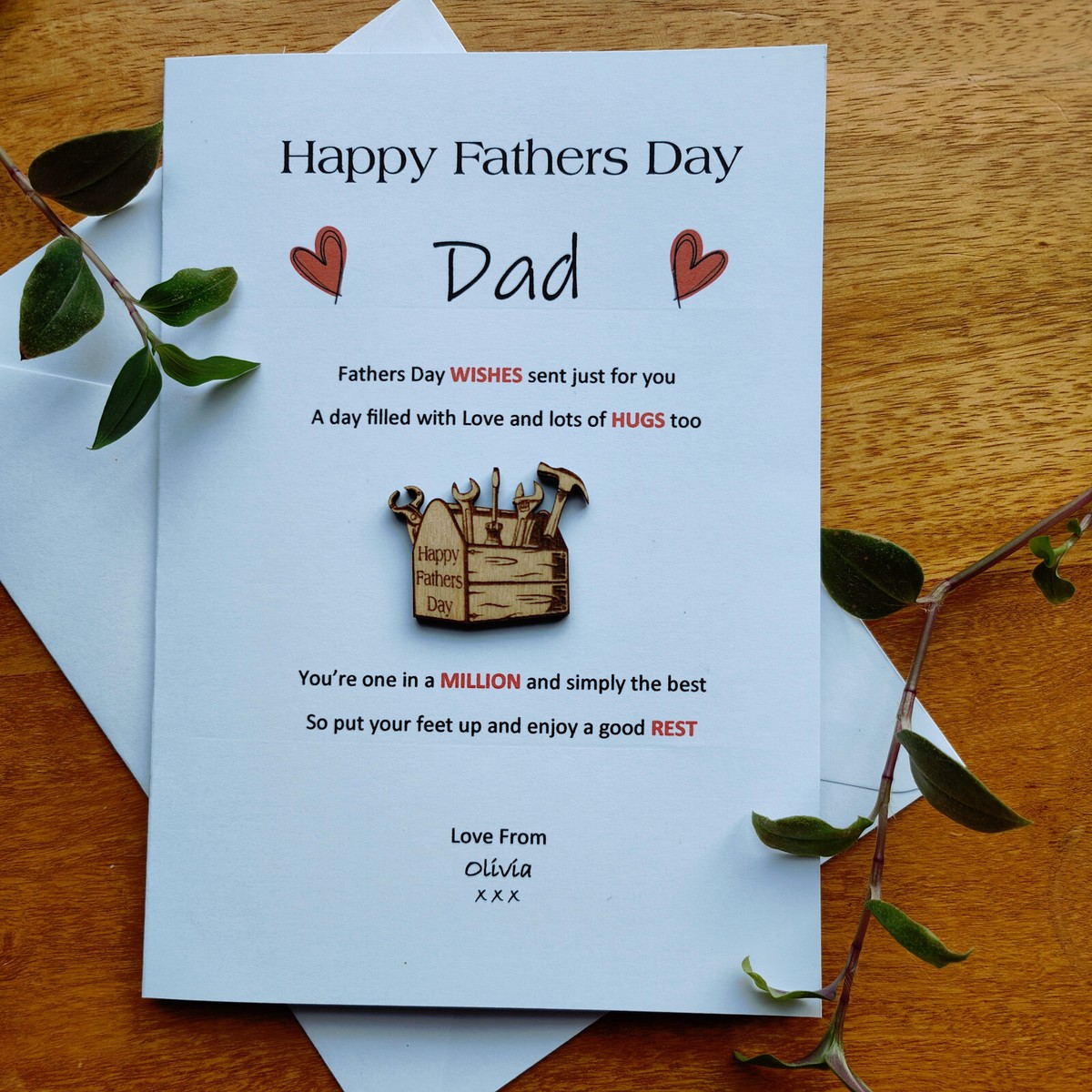 Custom Fathers Day Cards