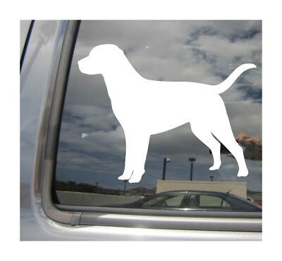 Labrador Retriever Dog Purebred - Car Truck Window Vinyl Decal Sticker ...