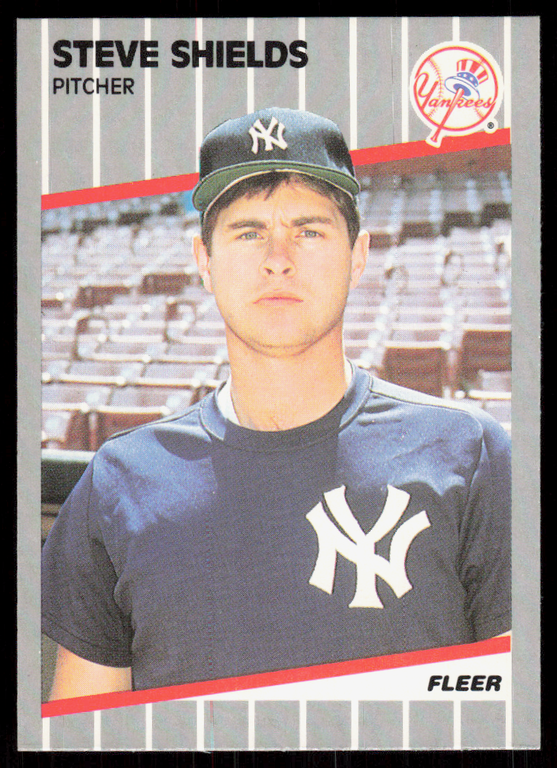 1989 Fleer 269 Steve Shields New York Yankees | eBay