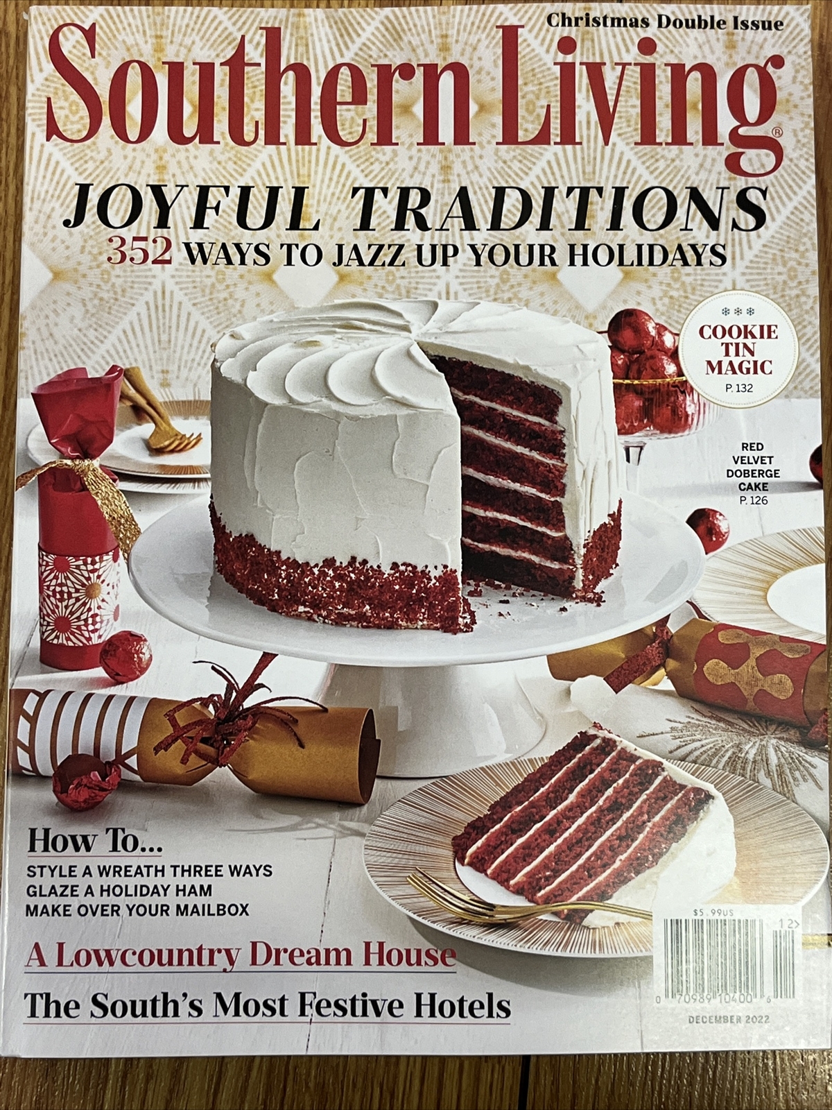 Southern Living Mag. Dec 2022 Joyful Traditions Christmas Double Issue ...