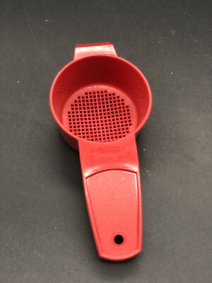 Vintage Red Tea Strainer Tupperware | eBay