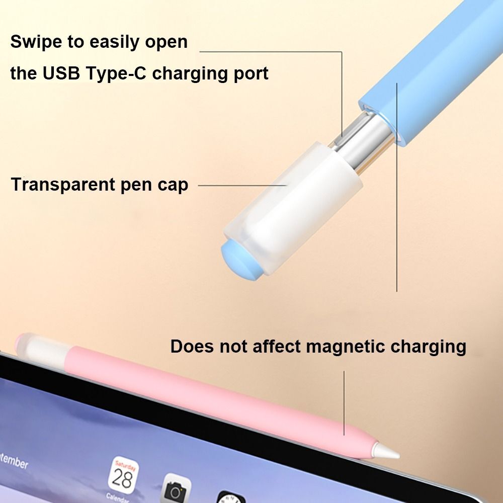 Shockproof Stylus Protective Case Grip Cover for Apple Pencil 3rd ...