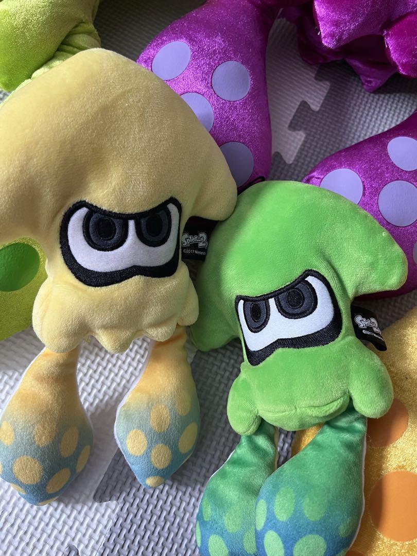 Splatoon Plush Goods Games lot of 5 Set sale character Collection Squid ...