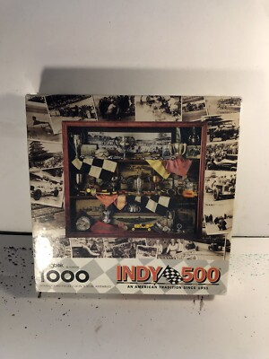Authentic Springbok Puzzle Indianapolis INDY 500 Race Track 1000 Pc ...