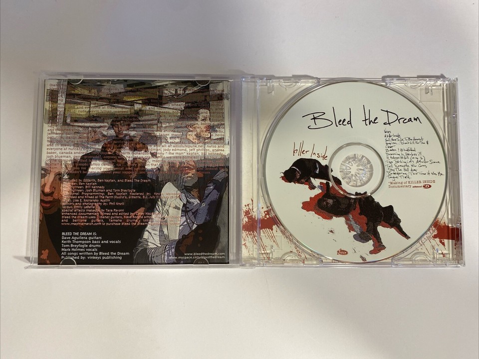 Bleed The Dream Killer Inside (CD) Album | eBay
