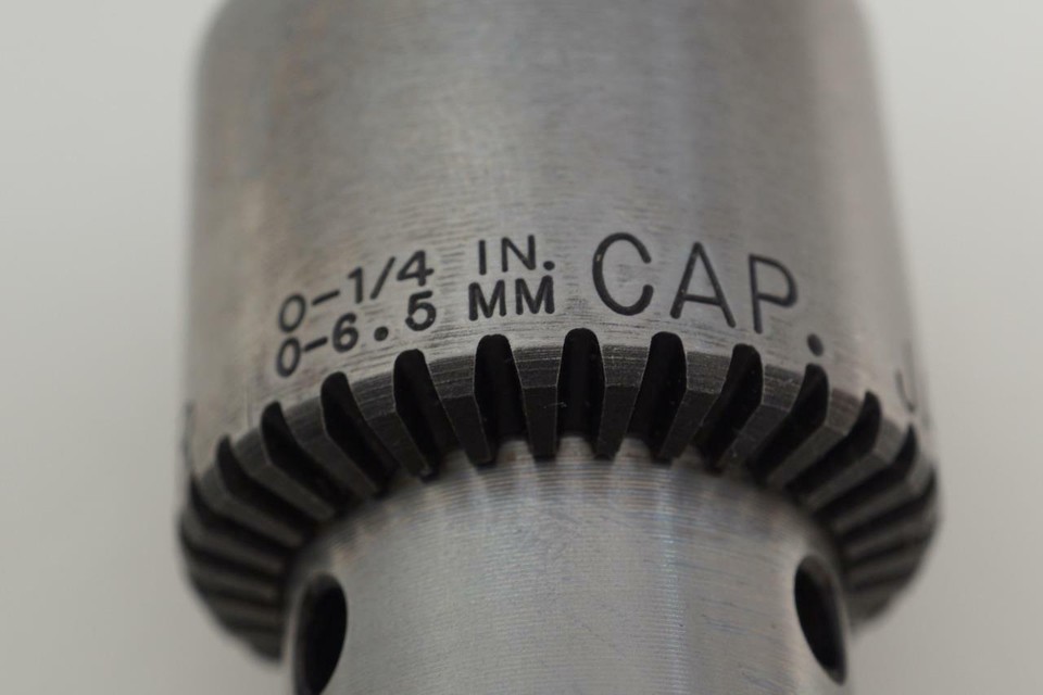 New Original USA MADE Jacobs 1/4" Plain Bearing Drill Chuck 1JT Mount ...