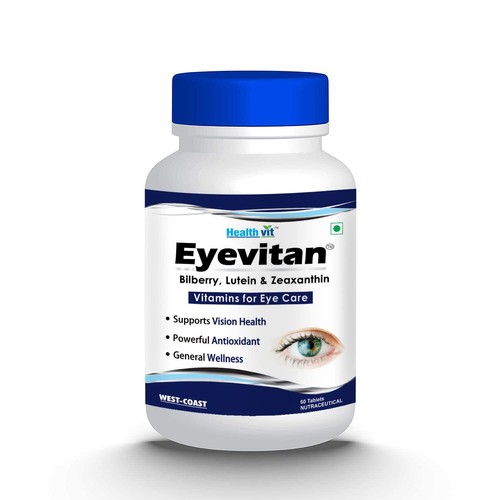 Healthvit Eyevitan Bilberry, Lutein And Zeaxanthin 60 Tablets | eBay UK