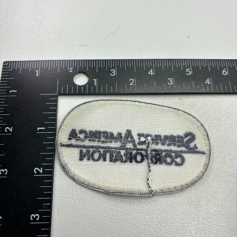 Vintage SERVICE AMERICA CORPORTATION Patch advertising 41MS | eBay