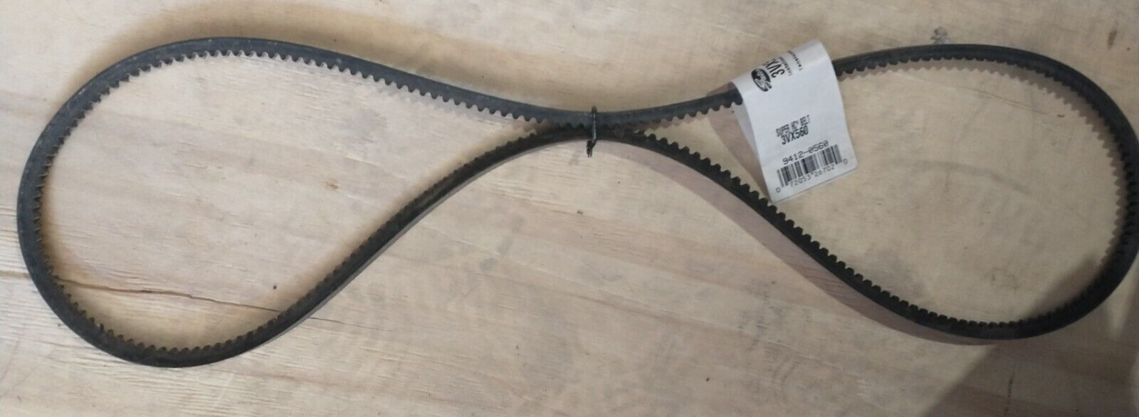 Gates 3VX560 9412-0560 Super HC Notched V-Belt 56.18"L .38"W .33"T for ...