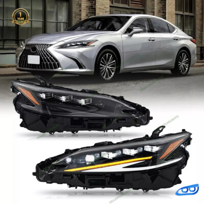 Triple LED Headlight For 2019-2023 Lexus ES250 ES300h ES350 Single Beam ...