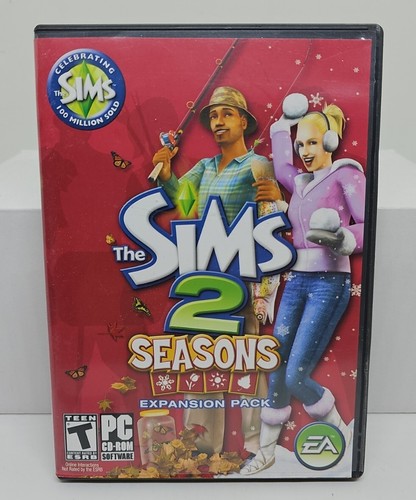 Sims 2: Seasons Expansion Pack 2 Disc Set (PC, 2007) Complete - FREE ...
