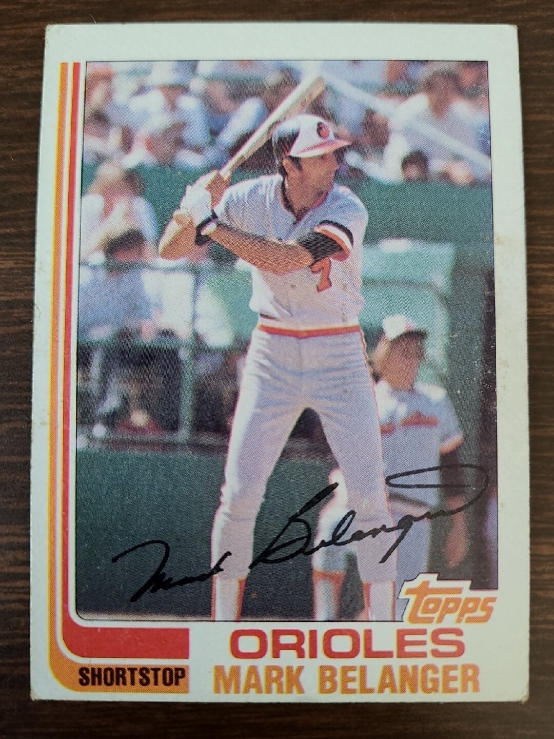 1982 TOPPS #776 MARK BELANGER BALTIMORE ORIOLES | eBay