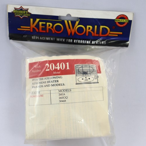 Kero World Kerosene Replacement Wick 20401 Envirotemp 30468 Toyokuni ...