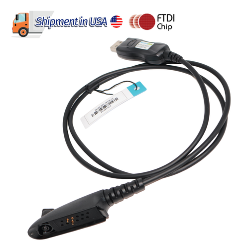 FTDI USB Programming Cable + Support for Motorola HT1250 HT1250LS ...