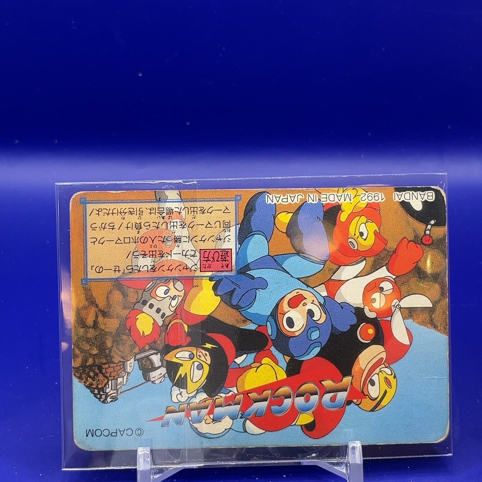 Thunder Beam - Mega Man Rock Man CG Capcom 1992 Japan #001 | eBay