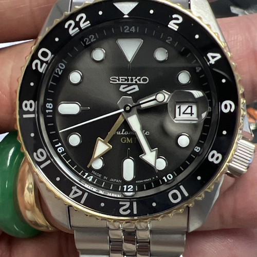 Seiko 5 Sports Men's Black Watch - SSK021 for sale online | eBay