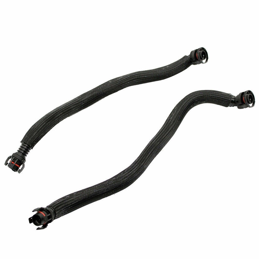 4CPS Left+Right Crankcase Vent Pipe for BMW 550i 650i 750i X5 X6 ...