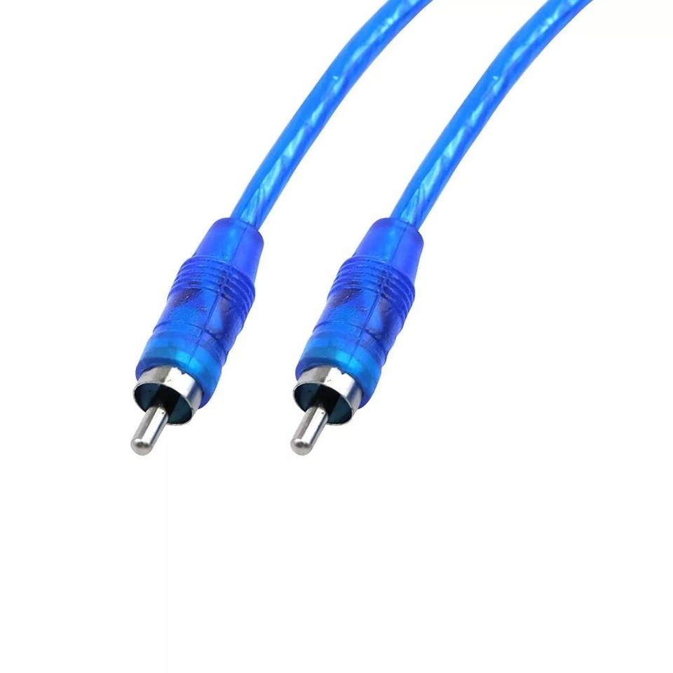 2pcs RCA Y Splitter Audio Jack Cable Adapter 1 Female to 2 Male ...