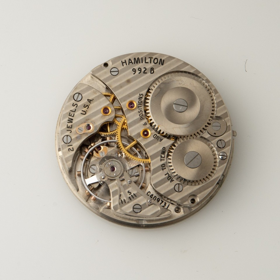 HAMILTON 21 JEWEL RAILROAD POCKET WATCH MOVEMENT | eBay