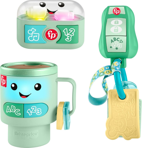 NEW Laugh & Learn Ready to Go Gift Set 3 Electronic Learning Baby Toys ...