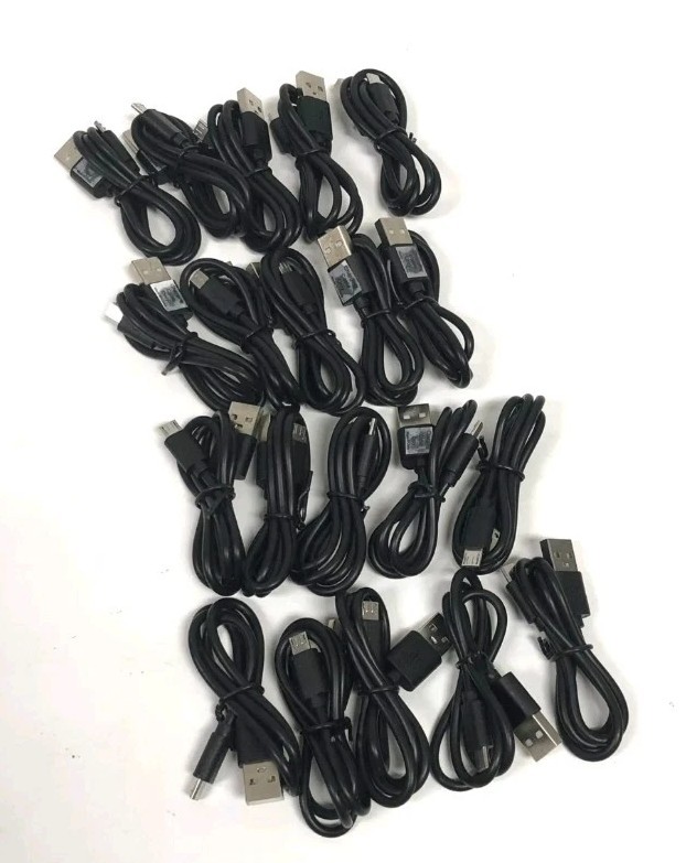 20x Wholesale Bulk Lot Of Micro USB V9 Cable Charger Charge for Phones ...