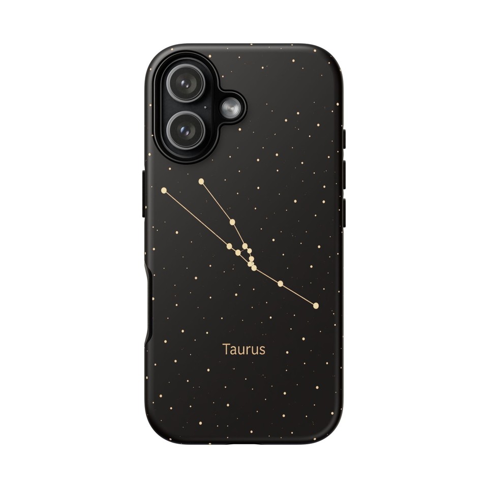 Taurus Zodiac Phone Case Constellation Astrology Tough Cover | eBay