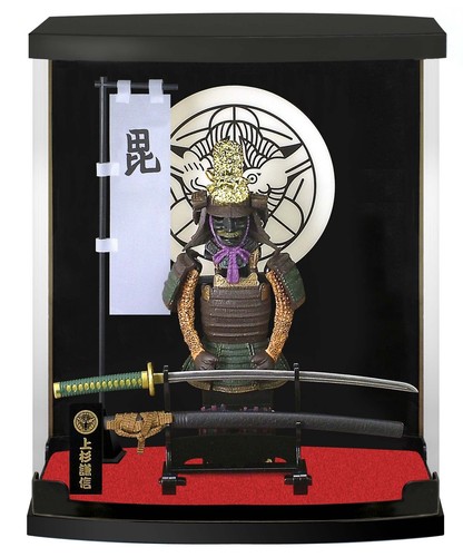 Samurai figure Sengoku military commander armor figure Kenshin-Uesugi ...
