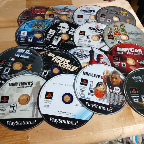 Lot of 16 Sony PS2 Loose Discs Sold AS IS PlayStation | eBay