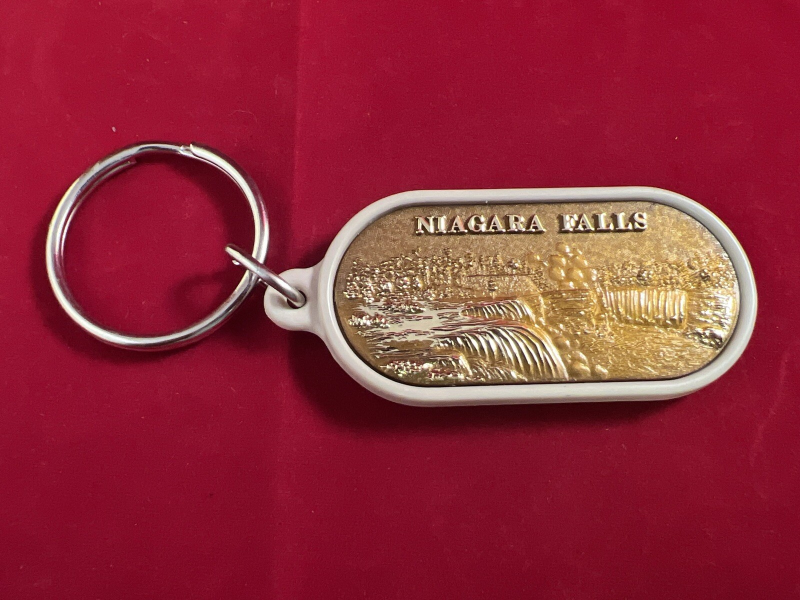 Vintage Niagara Falls Canada 2” Souvenir Keychain Key Ring | eBay