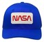 Black NASA Worm Logo Insignia Structured Space 3d Mesh Trucker Baseball ...