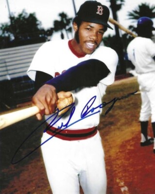 Signed 8x10 CECIL COOPER Boston Red Sox Autographed photo- COA | eBay