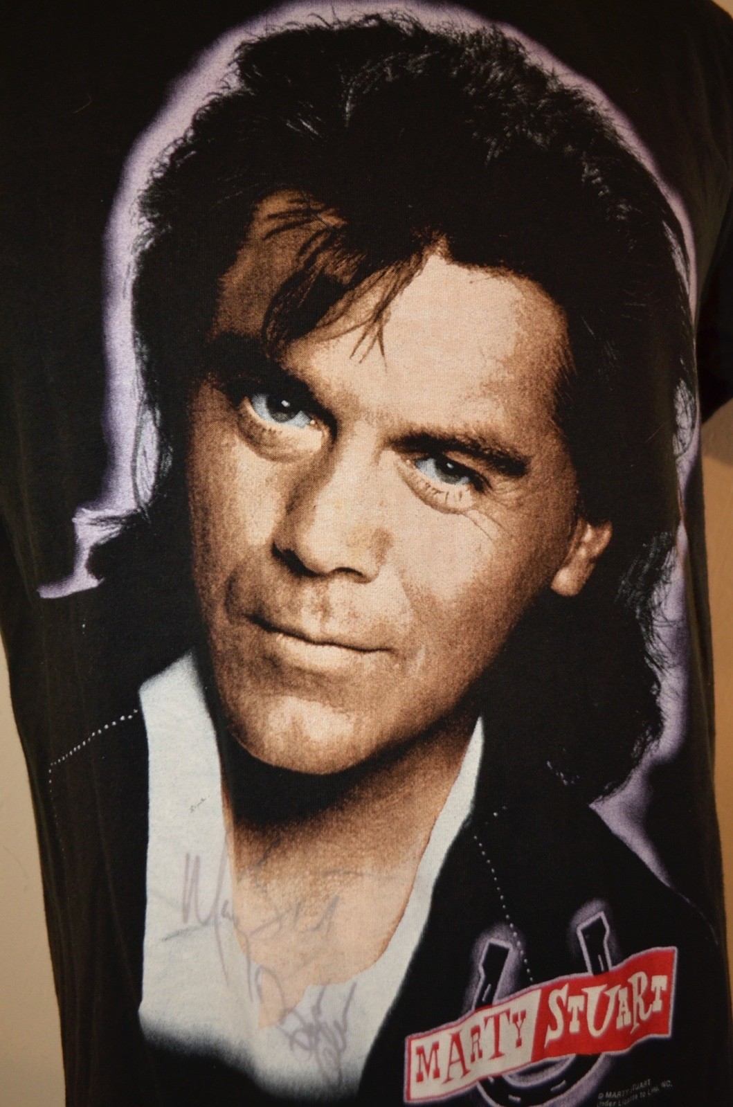 SIGNED Marty Stuart Country Music Band AUTOGRAPHED Mens L T-Shirt ...