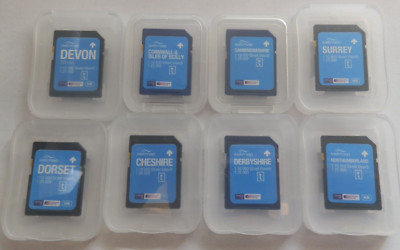 SATMAP Map Cards 1:25k & 1:10k for Active 10 & 12 (Price is for 1 map ...