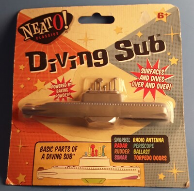 Neato classic Toysmith Diving Sub (6+)☆Brand New Sealed!☆Ships Free ...
