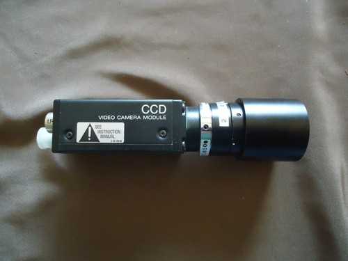 SONY CCD VIDEO CAMERA MODULE M/N XC-75, N50, DC 1.5-15V, W/LENS. MADE ...