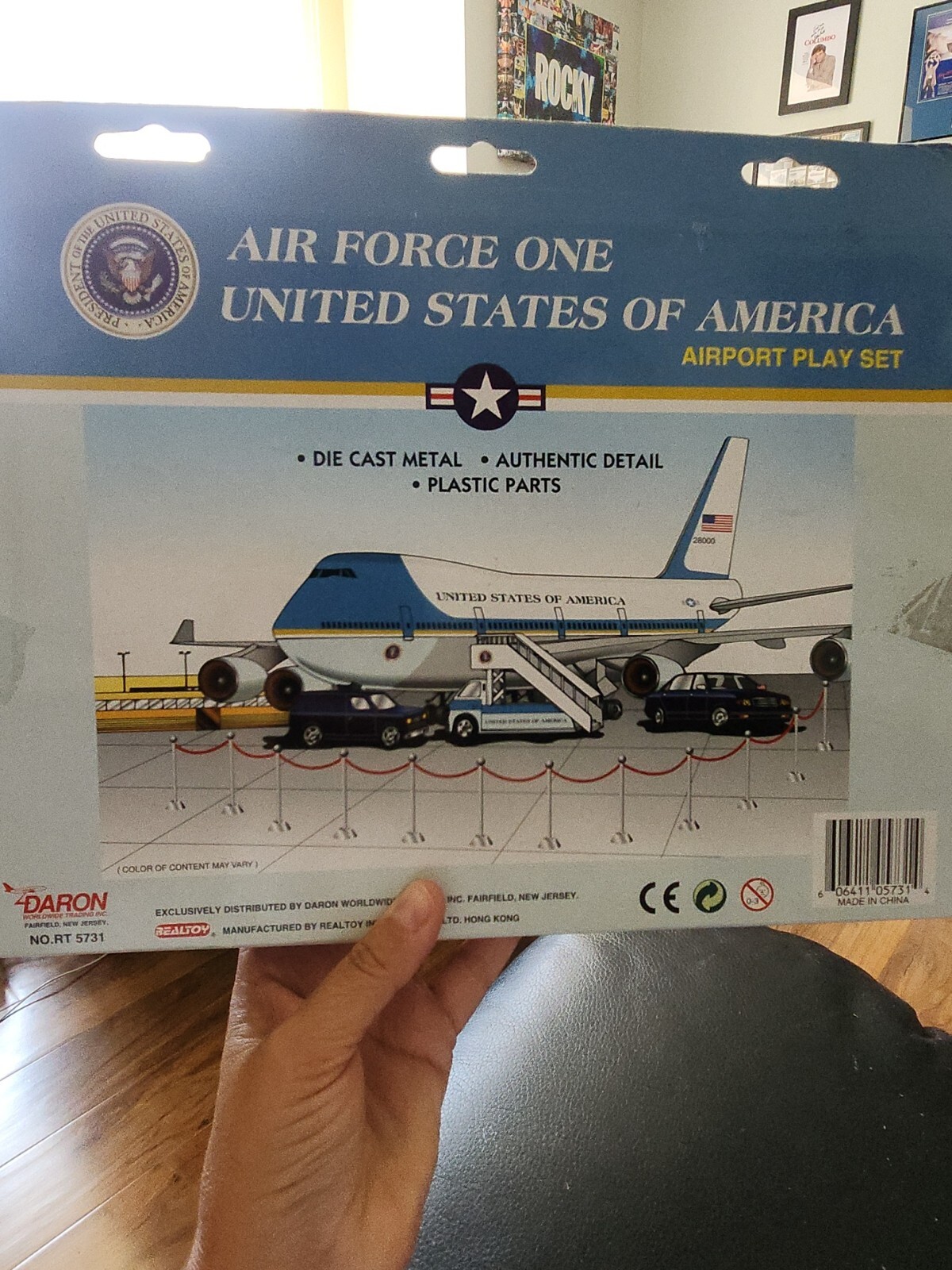 DARON Presidental Air Force One Airport Play Set ~ United States of ...