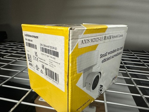 AXIS M2025-LE / BLACK / NETWORK CAMERA / 0988-001 / SEALED BOX | eBay