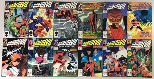 Daredevil #170-280 Run Marvel 1981 Lot of 104 Keys 171 181 183 High ...